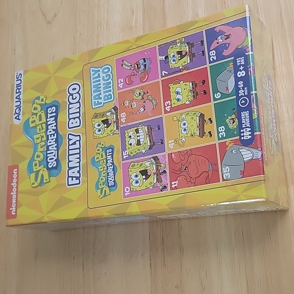 Games | Spongebob Squarepants Family Bingo | Poshmark